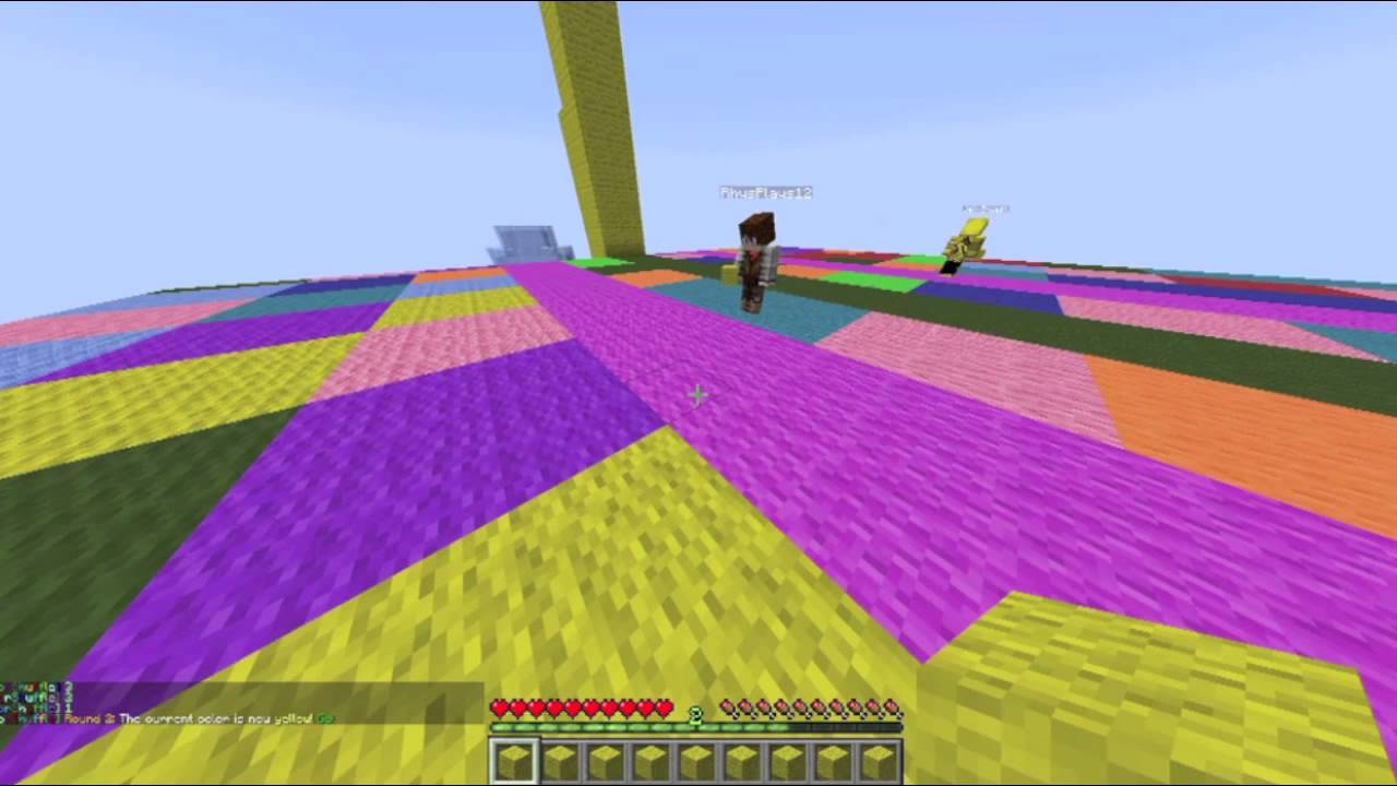 Minecraft: Color Shuffle Part 2 - YouTube