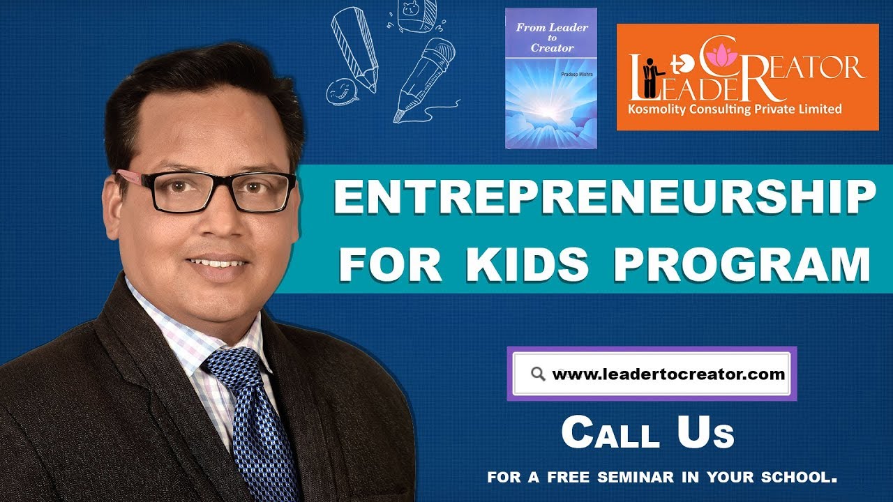 Entrepreneurship For Kids - Introduction - YouTube