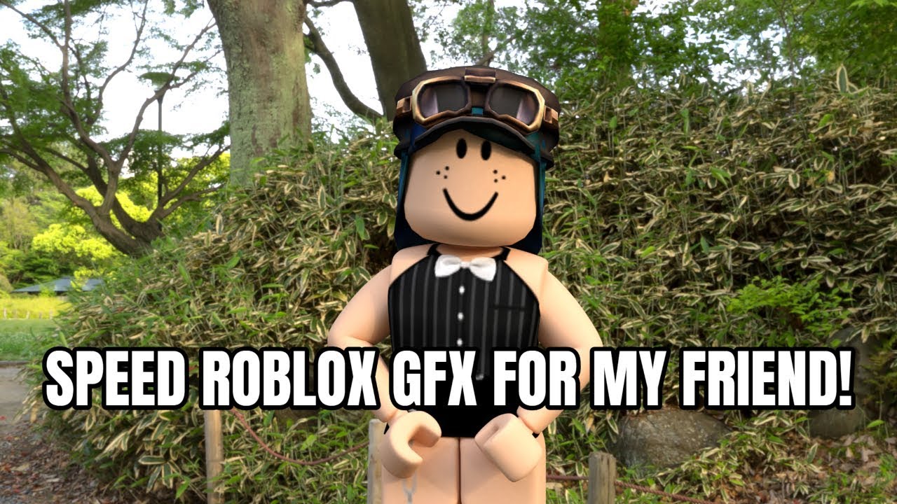 Speed roblox gfx for my friend! - YouTube