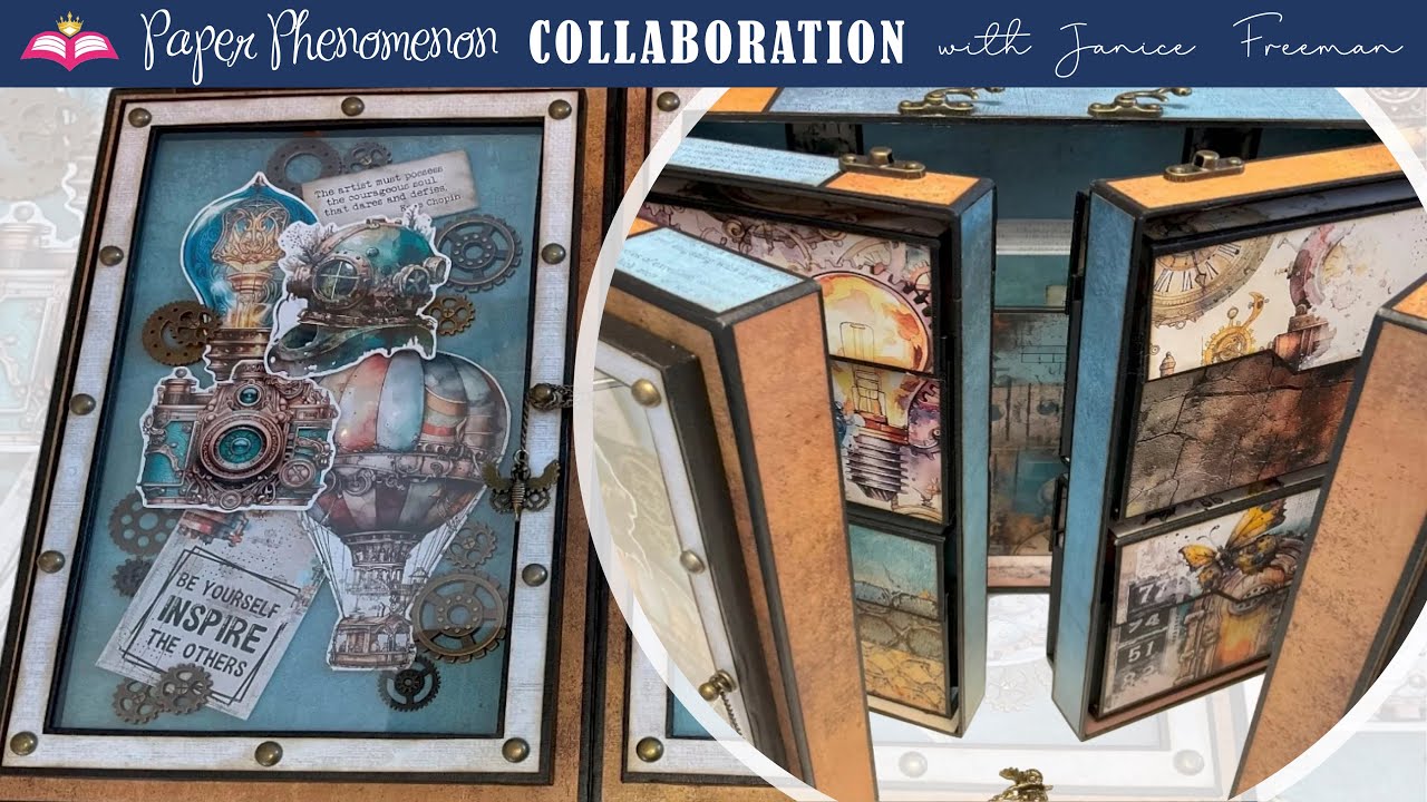 Paper Phenomenon Collaboration: Photo Memory Box By Janice Freeman ...