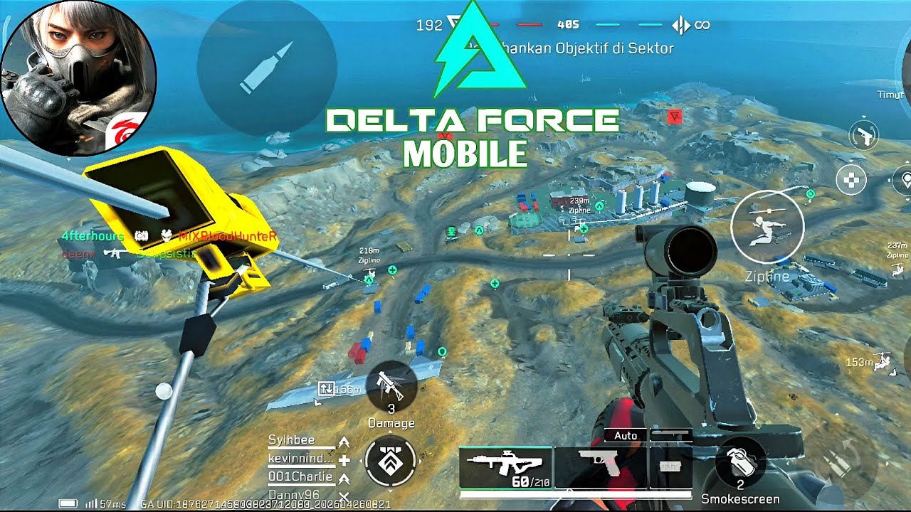 DELTA FORCE MOBILE - GAMEPLAY ASCENSION MAP - YouTube