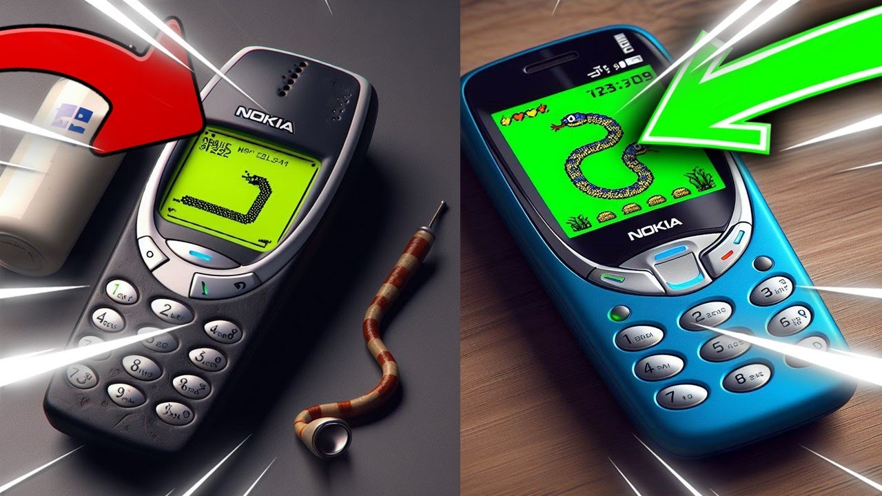 SNAKE de NOKIA: El Primer JUEGO de CELULARES - YouTube