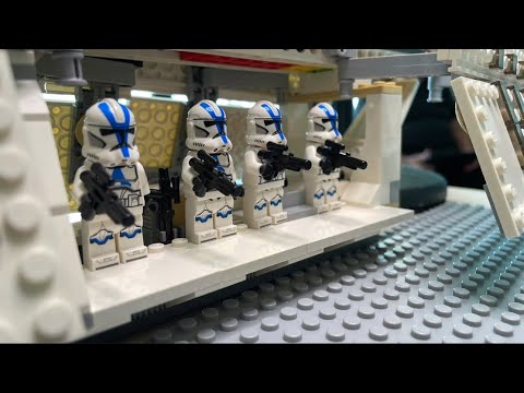 Drop ship | lego StarWars clone wars stop motion | - YouTube