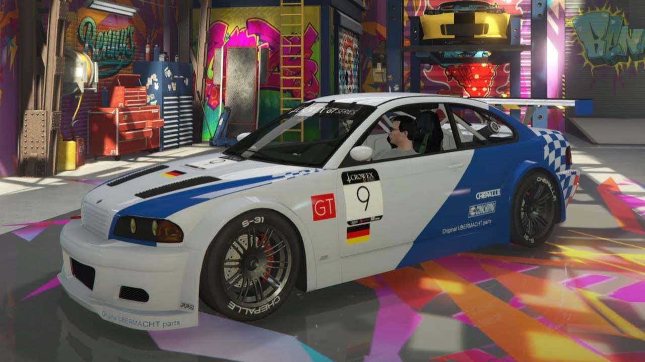 GTA 5 - Ubermacht Sentinel SG4 & GTR N24 (BMW M3 E46 & GTR ...