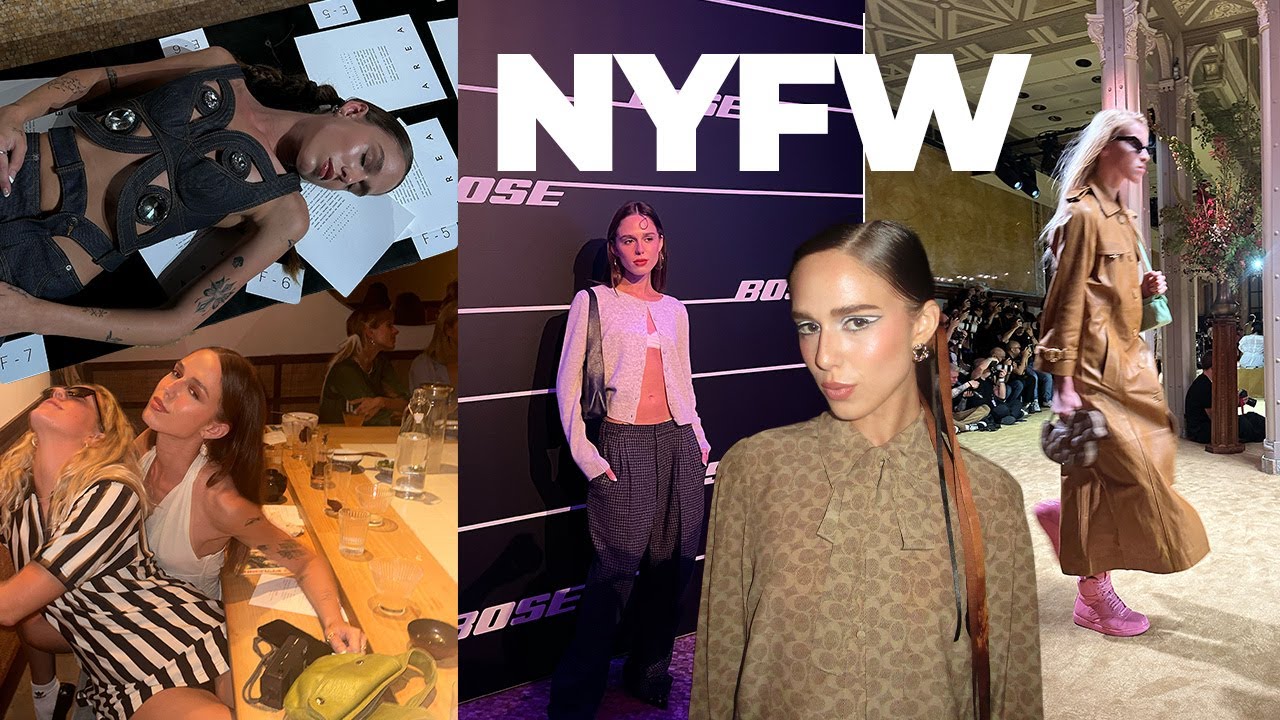 Come to NYFW 2023 with me - YouTube