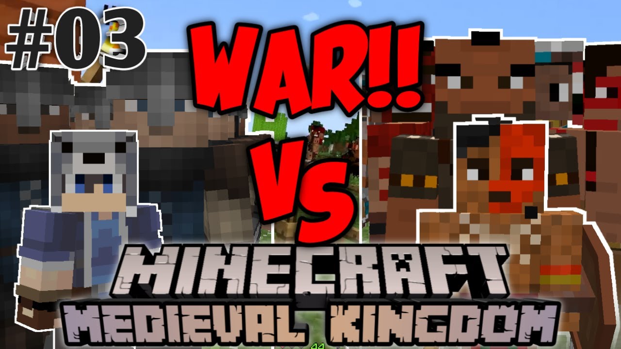 PERTEMPURAN PERTAMA SILVER WOLF KINGDOM - PETUALANGAN MINECRAFT ...