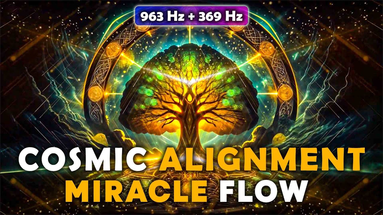 963 Hz + 369 Hz SPIRITUAL POWER ! Align With The UNIVERSE & ATTRACT ...