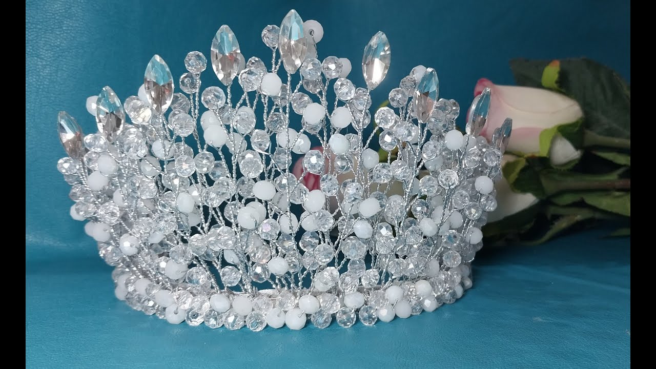 Bridal Crown: super sparkling Crown: shine like a queen with this Crown ...