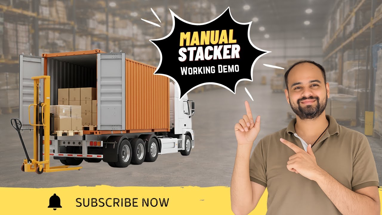 How to Use Manual Stacker? Features & Weight Capacity Guide | Pentagon ...
