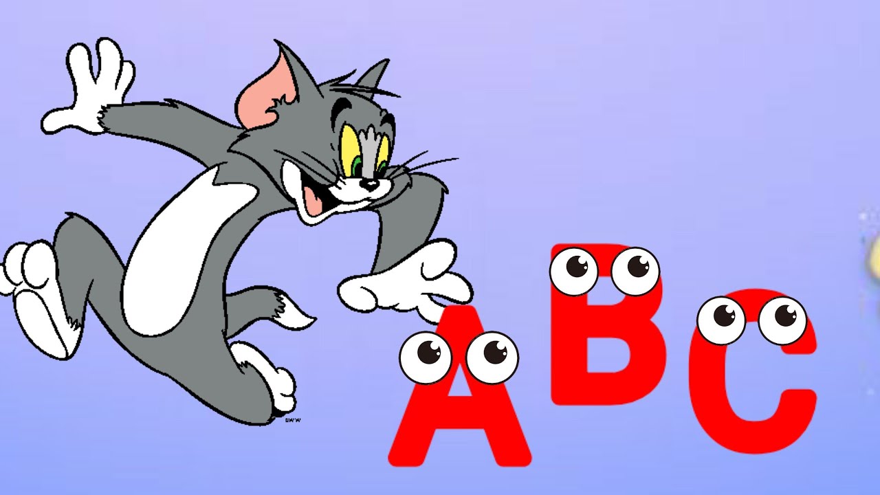 ABC Song ll Tom and Jerry ll ABC Tom ll Alphabet Song Nursery Rhymes ...