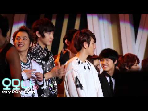 [HD] 130115 GDA Ending (Chanbaek focus + interaction)