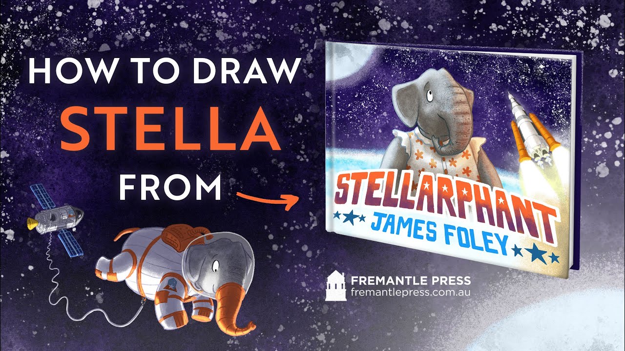How to draw Stella from Stellarphant - YouTube