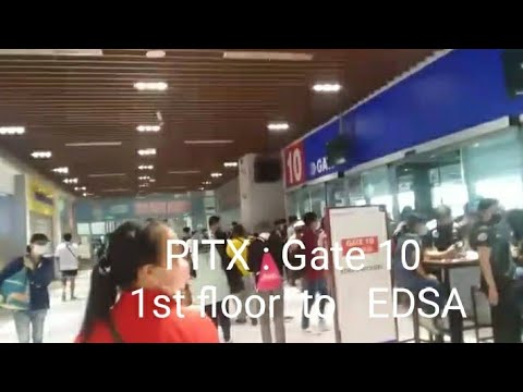 PITX: Gate 10 to EDSA - YouTube