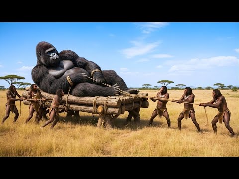 3 Million Years Ago: Homo Habilis Saved King Kong — What He Did Next Shocked Them.