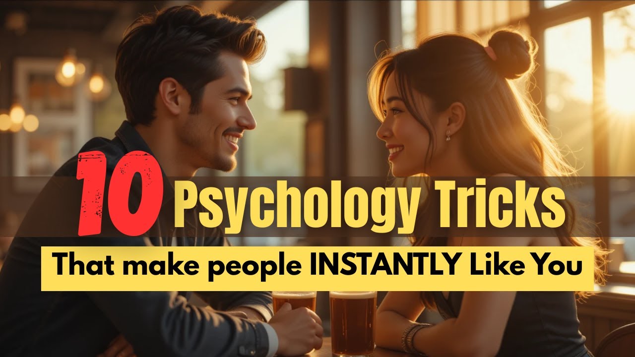 10 Psychology TRICKS That Make People Instantly Like You - YouTube