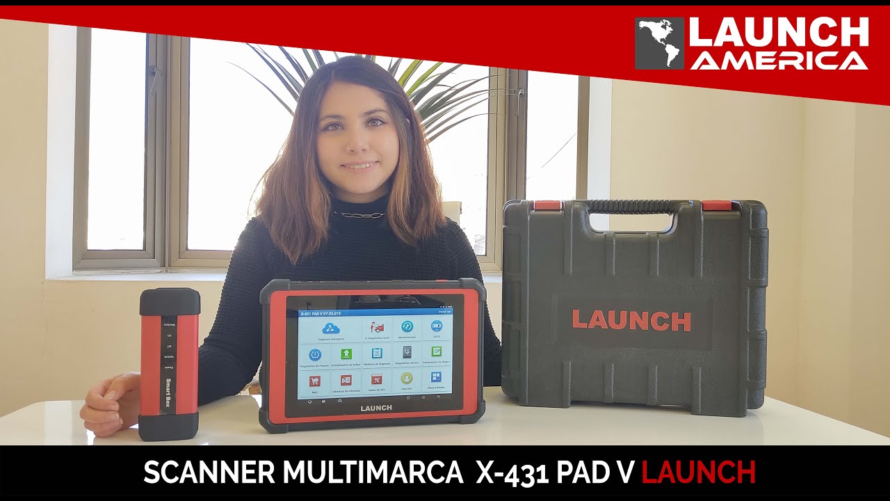 Acompáñanos a conocer el scanner PAD V de Launch - YouTube