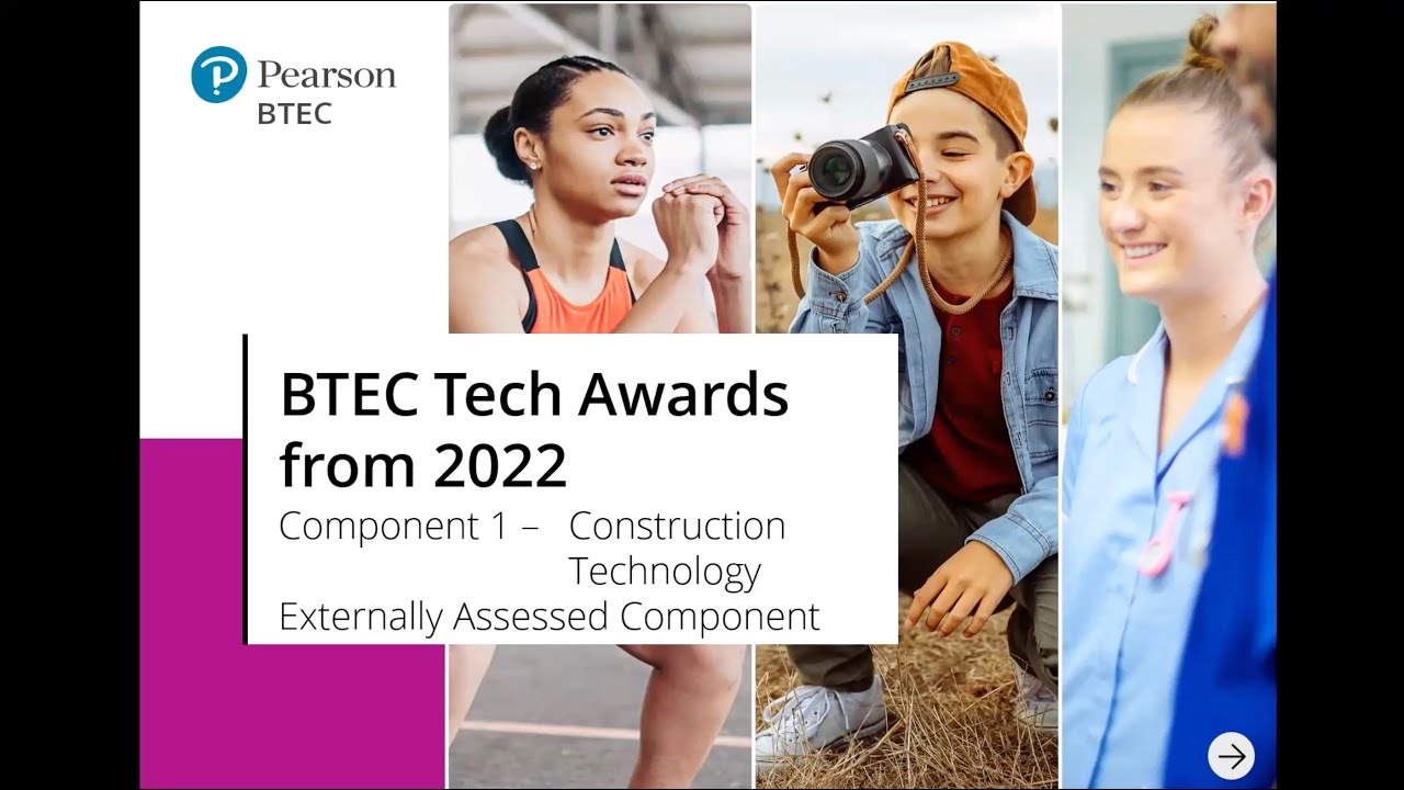 BTEC Tech Award (2022) Construction and the Built Environment ...