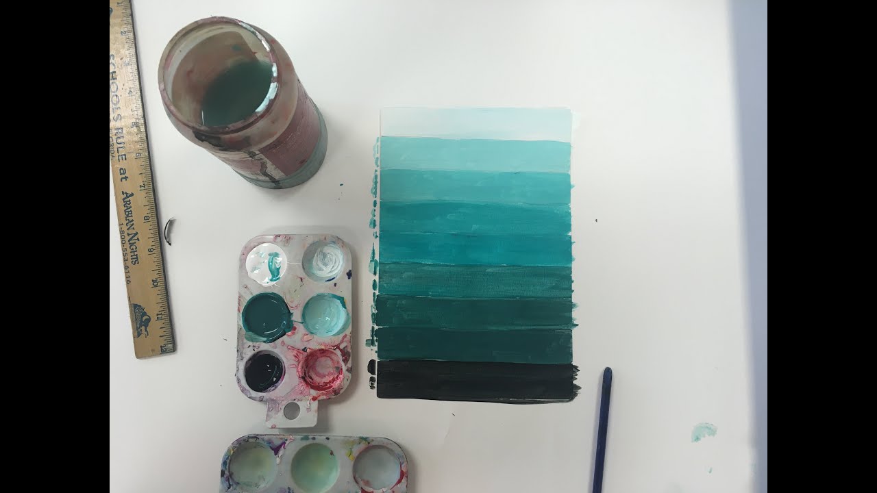 How to Paint a Value Scale (easy for kids but works for adults, too ...