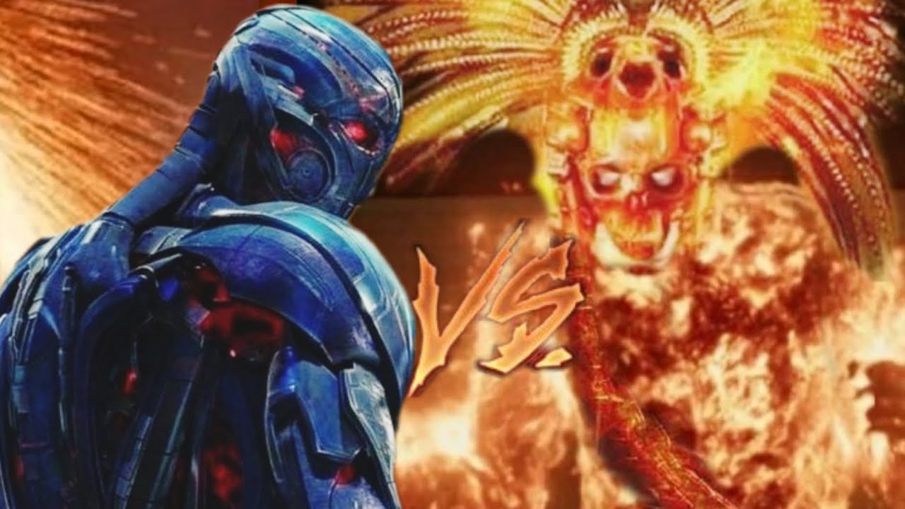 Ghost-rider vs Ultron EDIT Fan Dame - YouTube