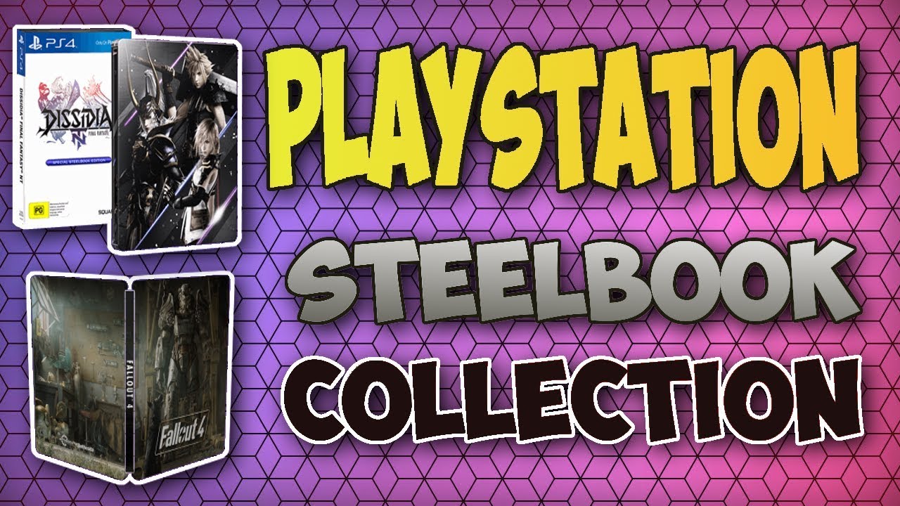 PS4 Steel Book Collection 2018 - YouTube