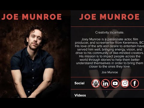 FENIX Interview: Meet Acclaimed Actor JOEY MUNROE! - YouTube