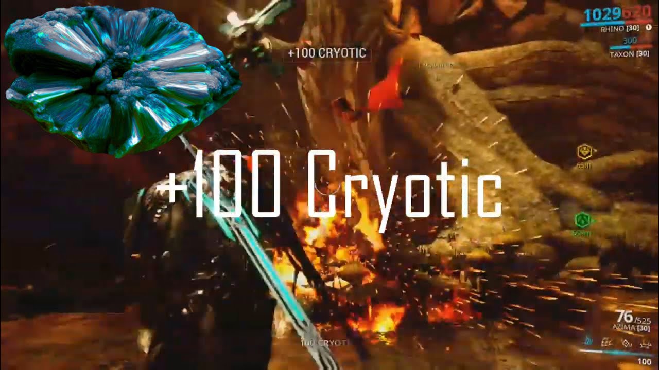 Warframe | Easy Guide to Farming CRYOTIC (Subscribe) - YouTube
