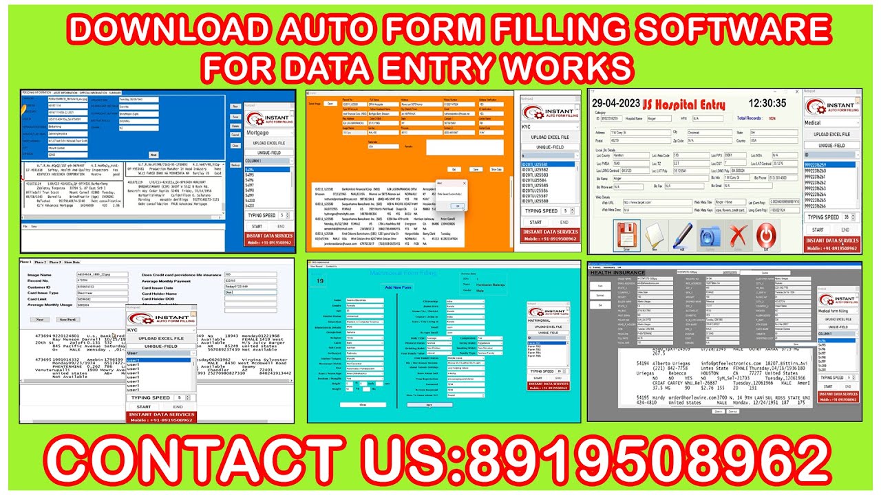 How to Download Universal Auto Form Filling Software | Form Filling ...