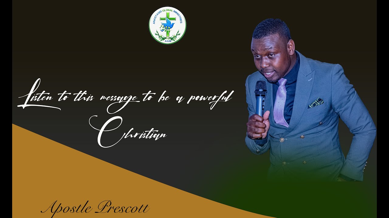 Listen to this To Be A Powerful Christian | Apostle Prescott - YouTube