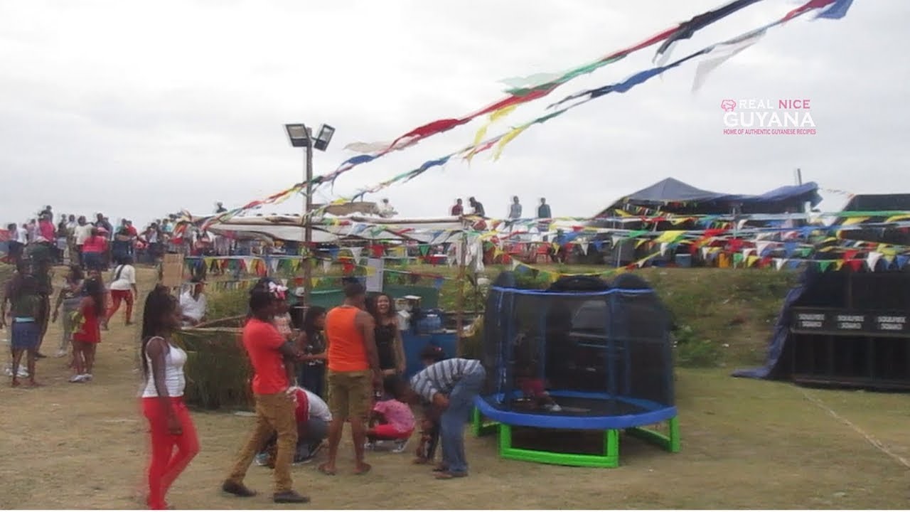 Easter at Zeelugt Seawall Guyana - YouTube