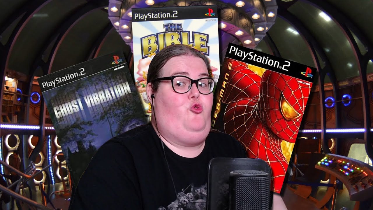 Playing 4 RANDOM PS2 Games #1 | The Bible Game, Ghost Vibration ...