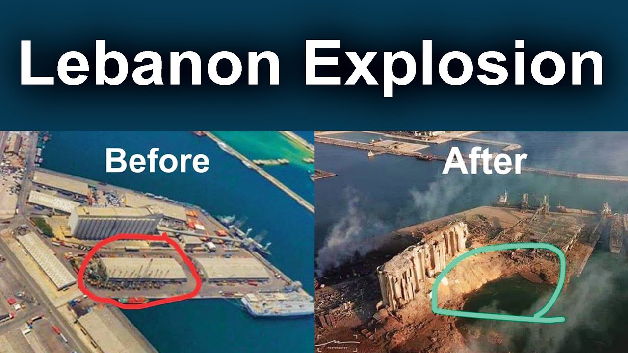 Lebanon explosion live | ලෙබනන් පිපිරීම සජීවී දර්ශන - YouTube