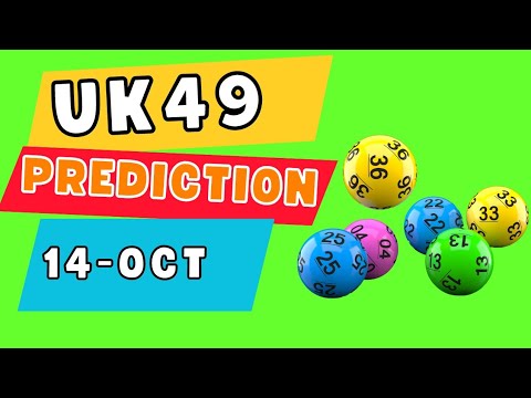 Win UK49 Today (14-Oct) -- Note the Sequence - YouTube