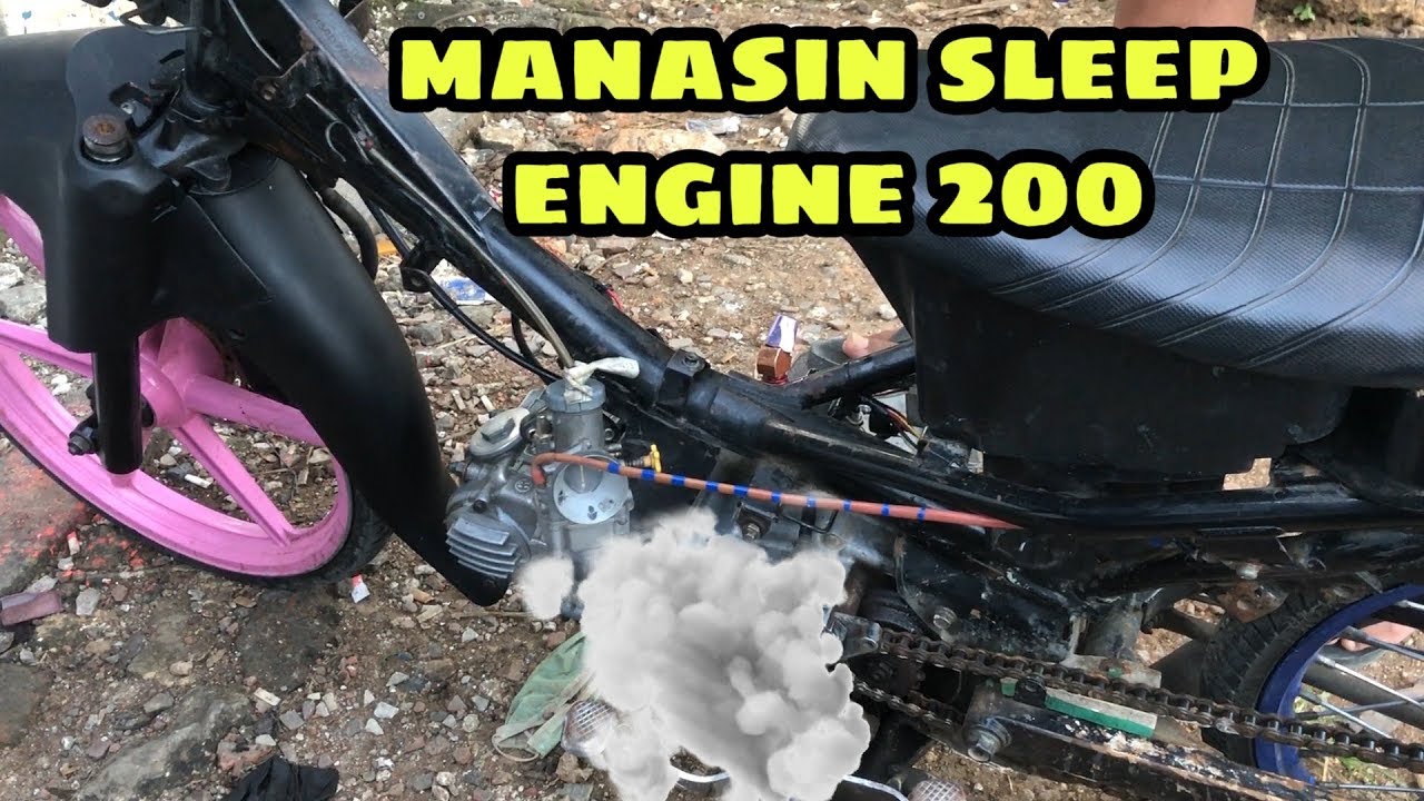 Karbunya Keluar Asap SLEEP ENGINE 200 - YouTube