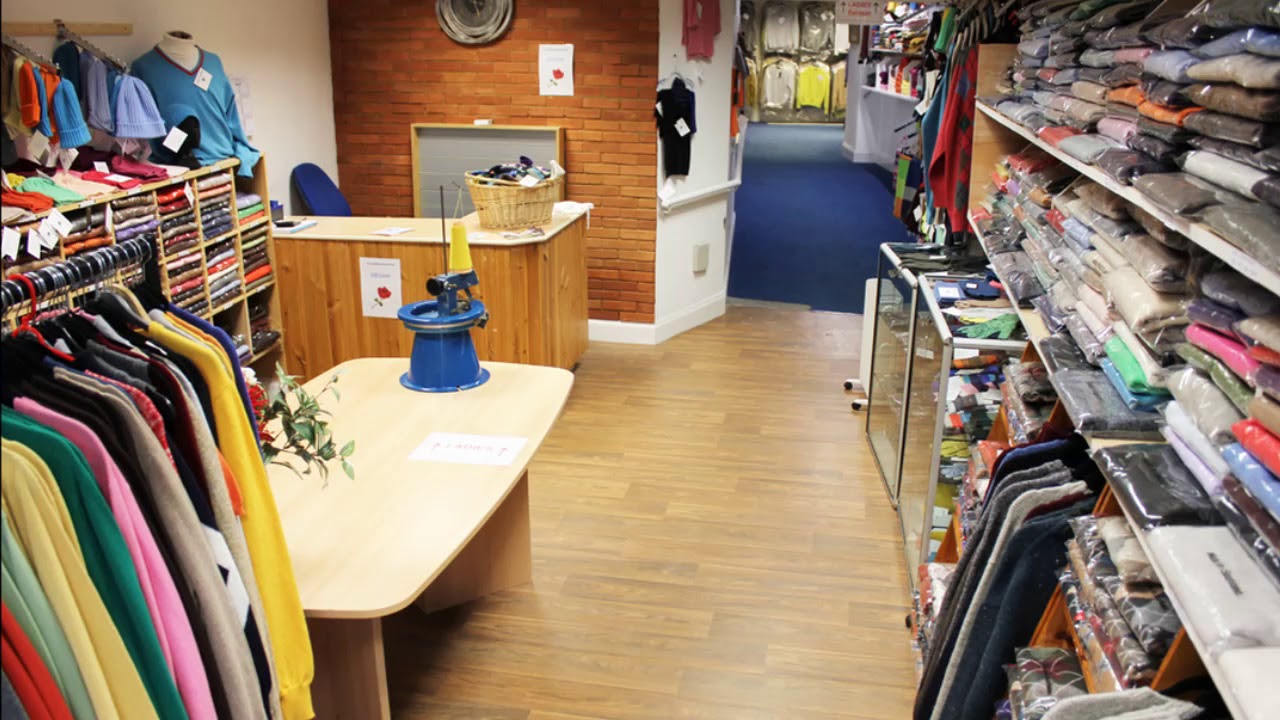 Scottish Knitwear Shop Hawick - YouTube