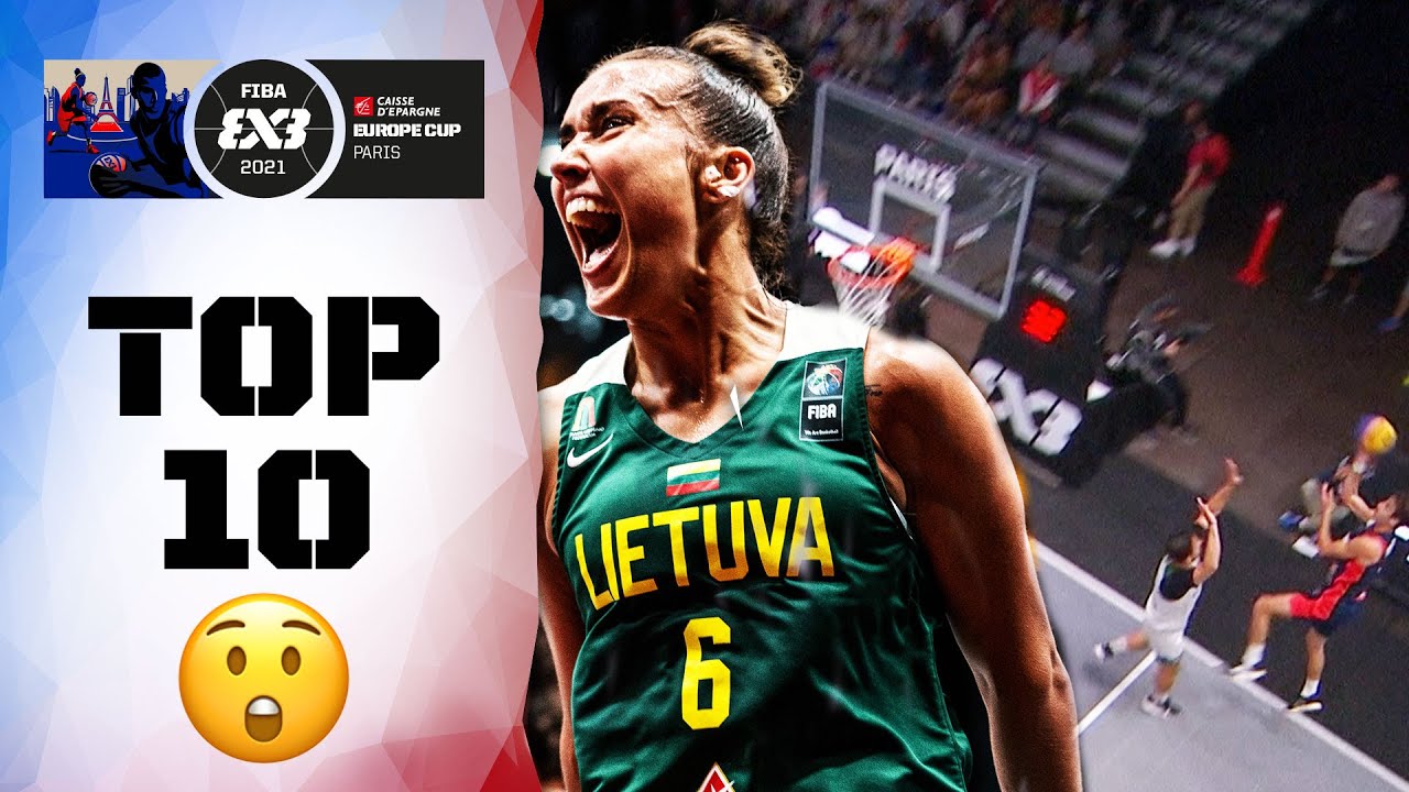 Top 🔟 w/ ARTISTIC Shot & BUZZER🚨 | FIBA 3x3 Europe Cup 2021 - YouTube