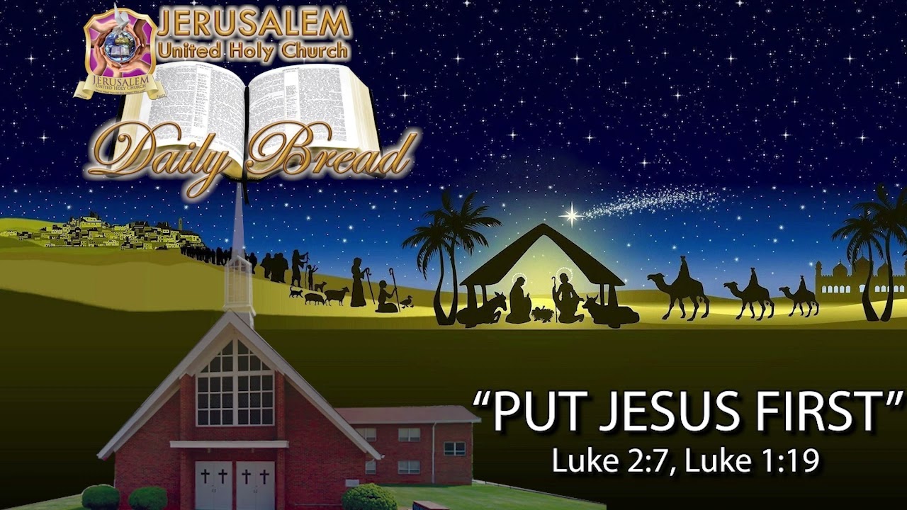 "PUT JESUS FIRST" - YouTube