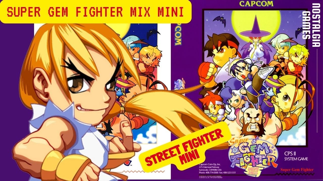 SUPER GEM FIGHTER MINI MIX - STREET FIGHTER - ARCADE - KEN - #121 - YouTube
