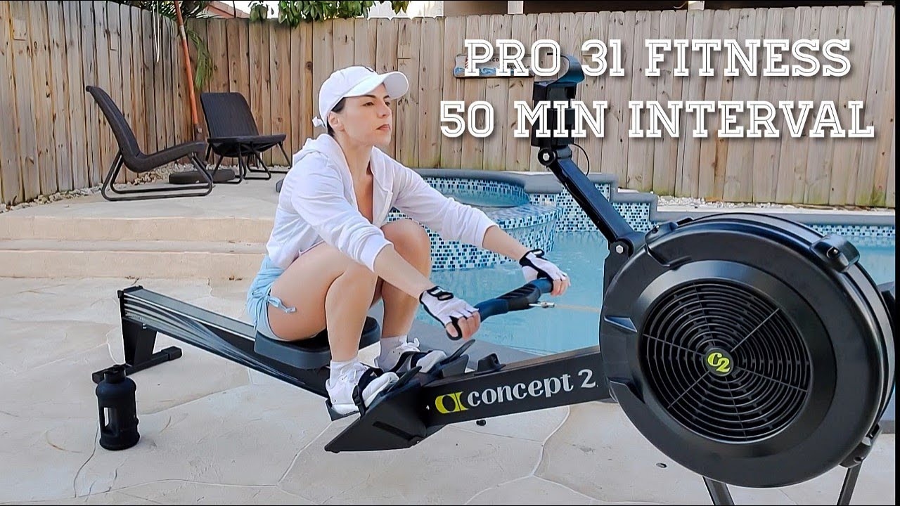 50 MINUTE INTERVAL ROWING - YouTube