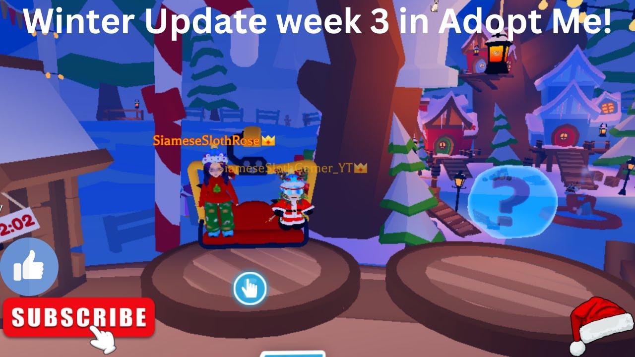 Winter Update week 3 in Adopt Me! - YouTube