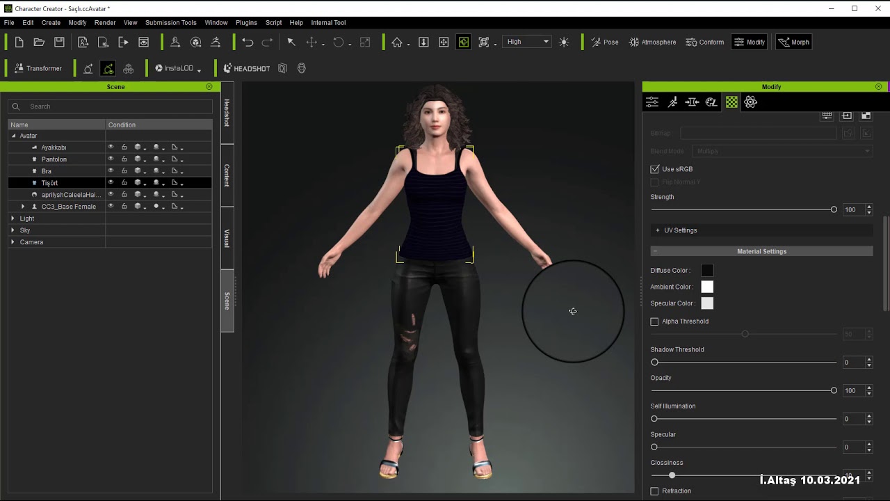 Iclone hair and clothes package 3. (free hair and clothes download ...