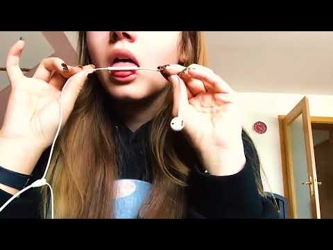 Austrian ASMR licking Tingles and Triggers 3