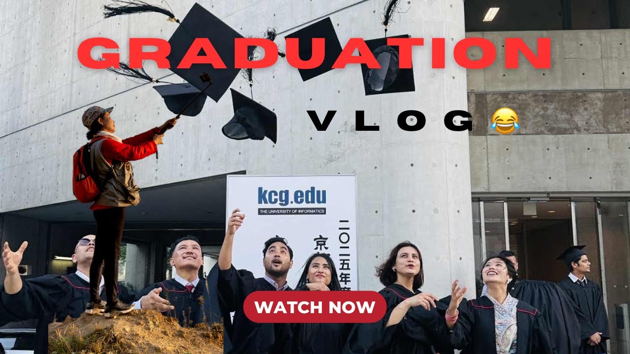 Graduation day in Japan real experience - YouTube