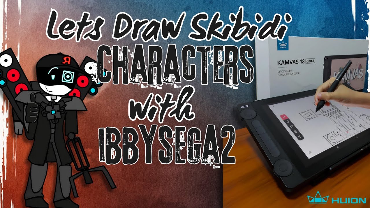 Let's Draw Skibidi Characters with ibbysega2 - YouTube