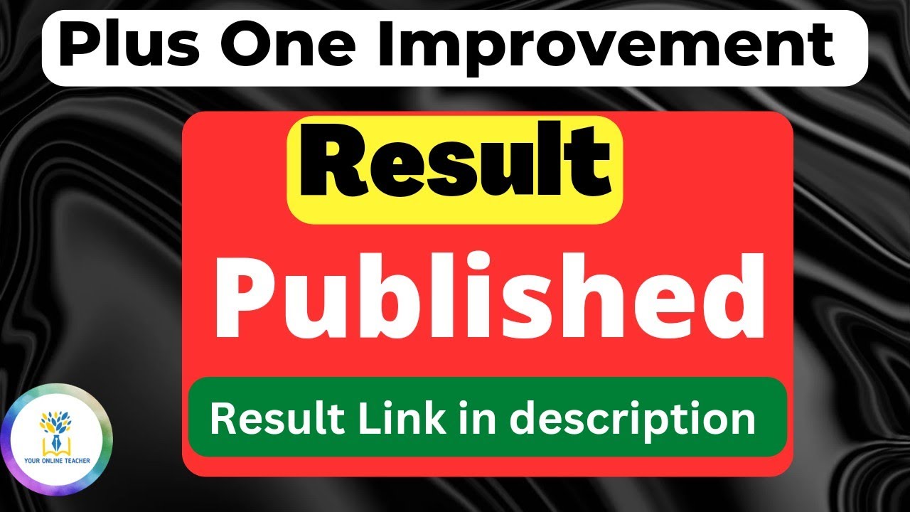 💥Plus One Improvement Result Published! - YouTube