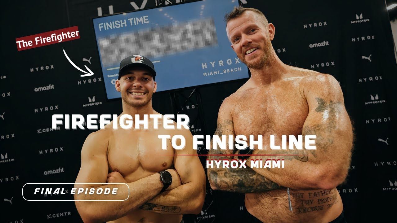 Firefighter to HYROX Miami 2025 | Race Day Prep, Day in the life ...