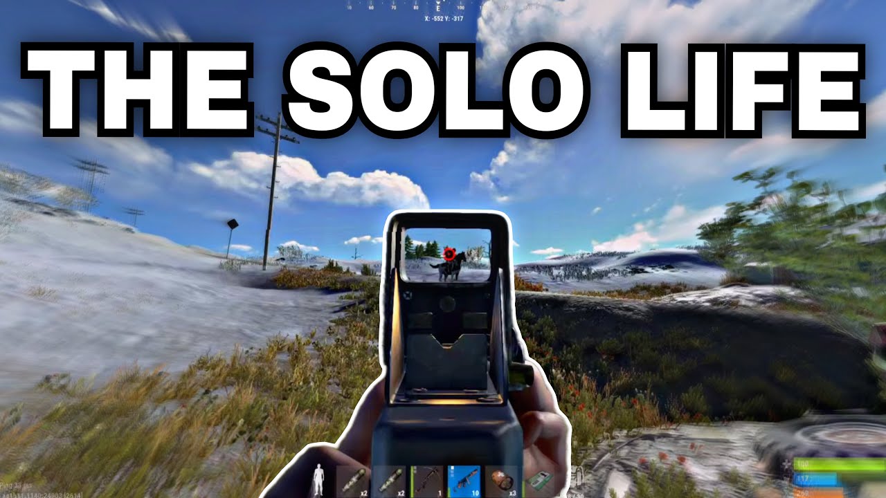 How to Play SOLO | Rust Console Edition - YouTube