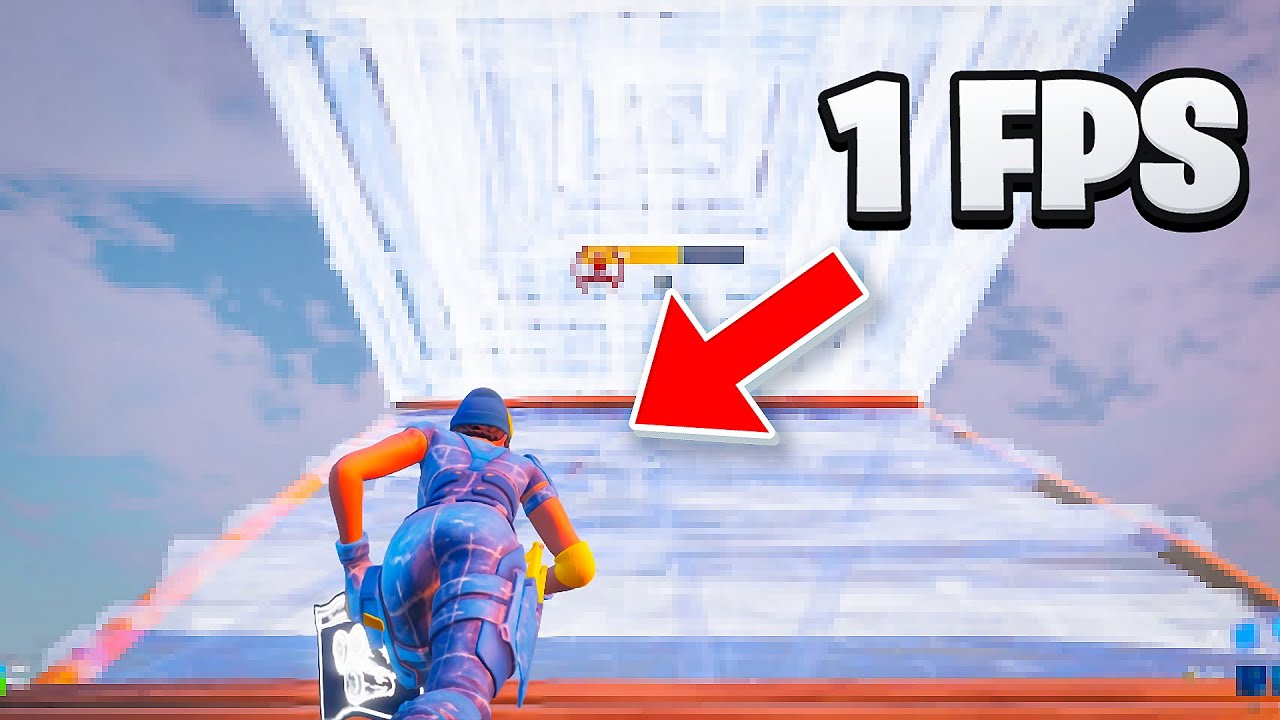 Fortnite But With 1 FPS... - YouTube