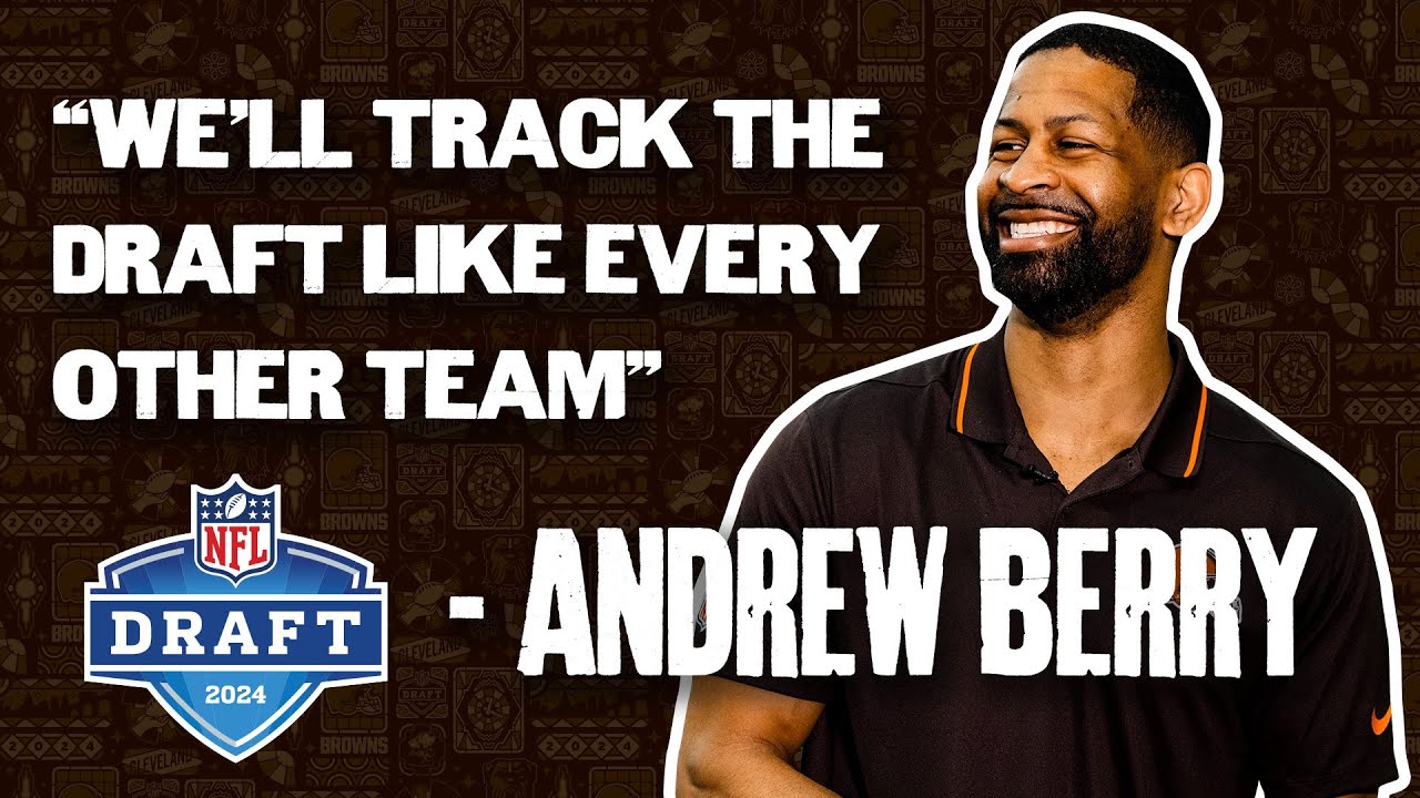 Andrew Berry: "We'll track the draft like every other team" - YouTube