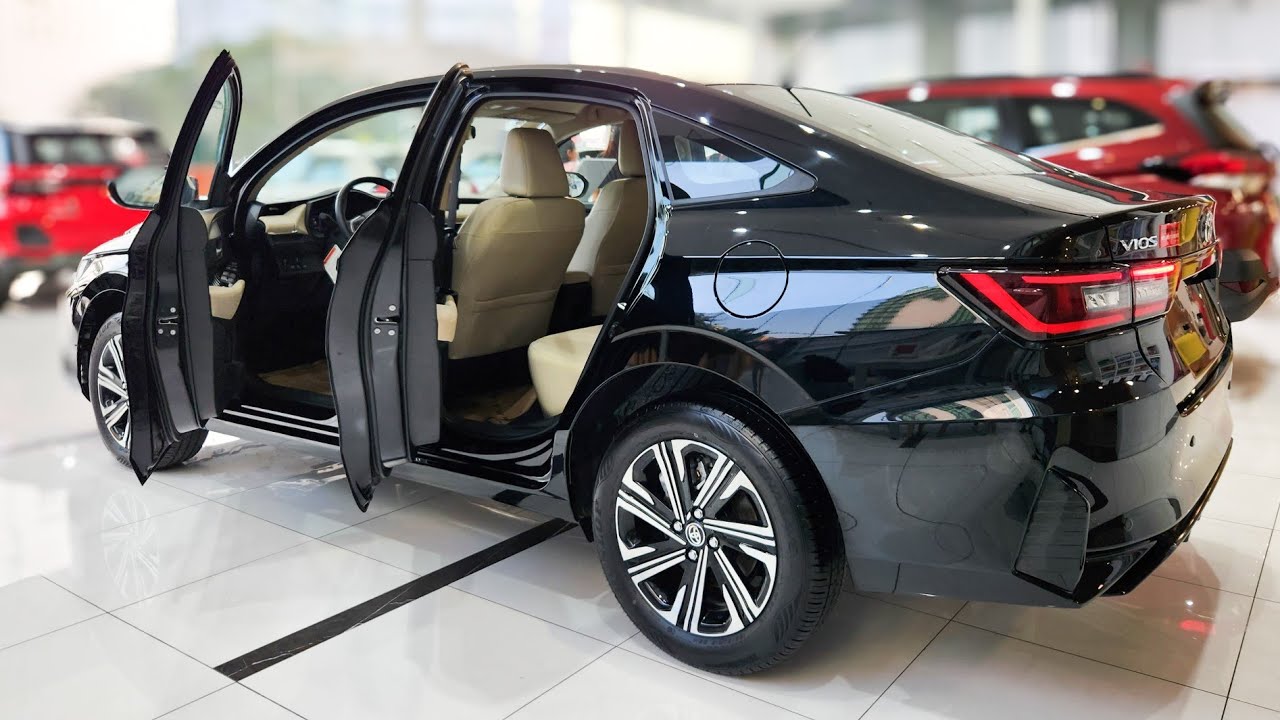 All New 2024 Toyota Vios Perfect Sedan Black Mica Colour | exterior ...