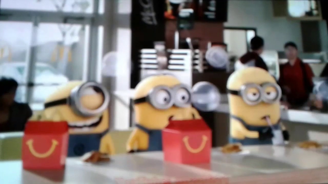 McDonald's/Minions commercial - YouTube